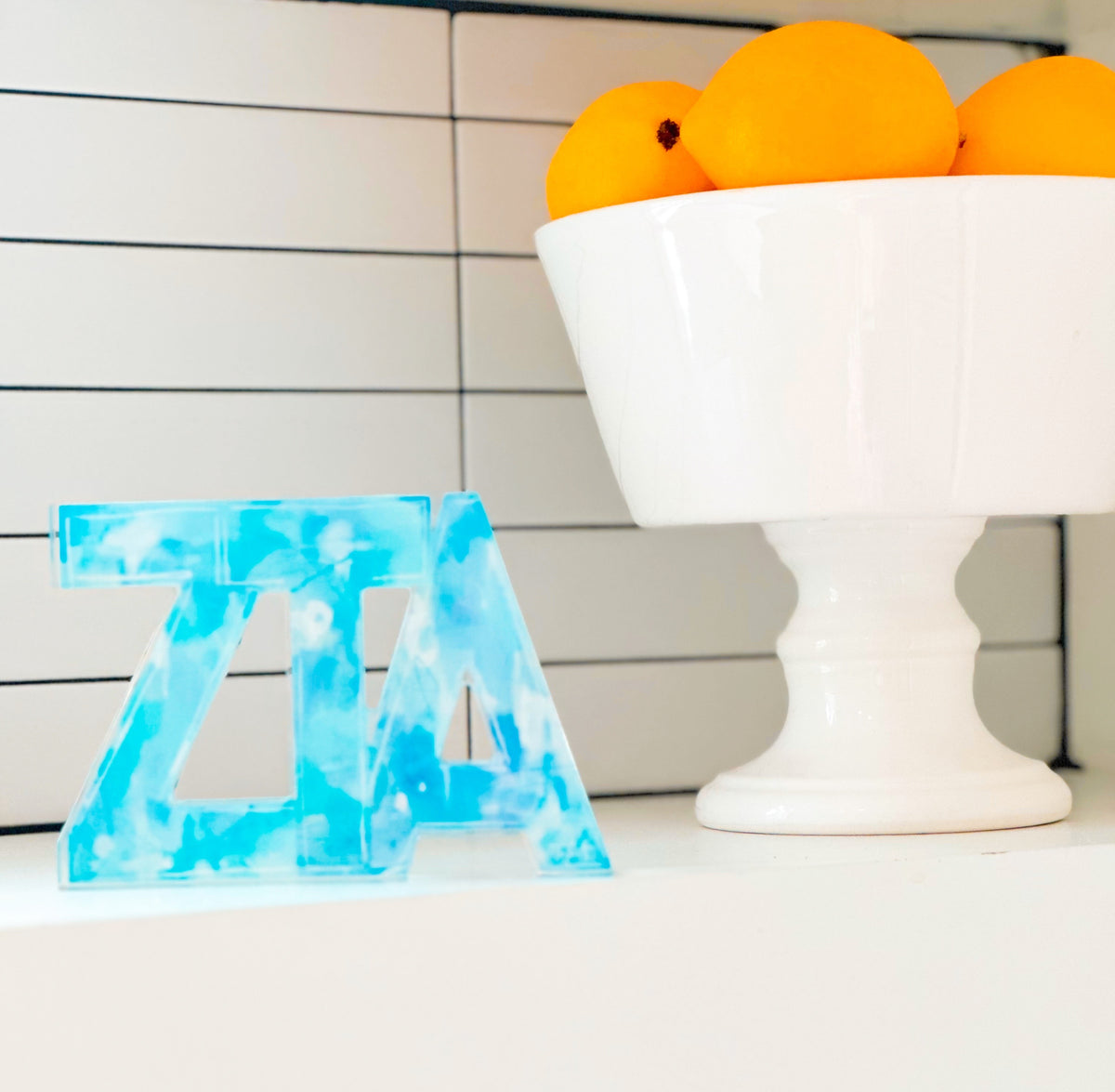 ACRYLIC SORORITY LETTER BLOCK – Leigh + Letters