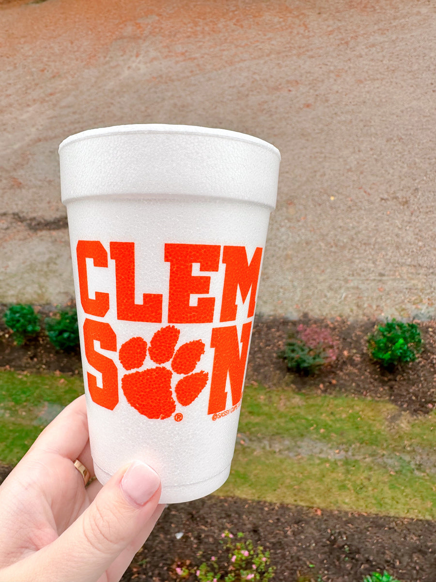 CLEMSON- GO TIGERS CUPS – Leigh + Letters